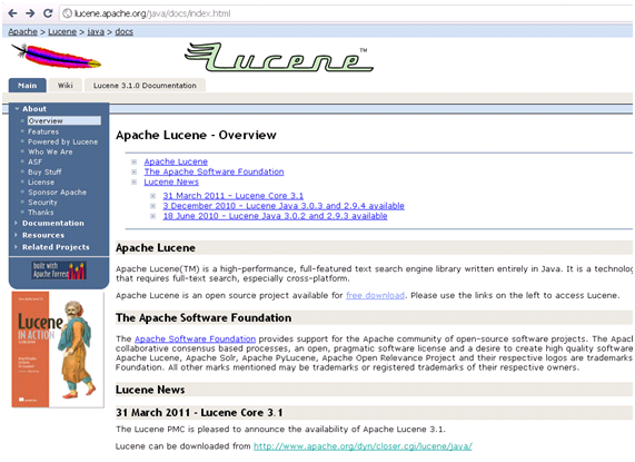 Crear un índice con lucene – Jesús L.C. – Apuntes de un aprendiz